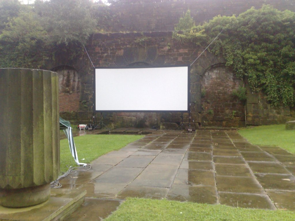 Outside Cinema Hire | outdides Cinema Screen hire