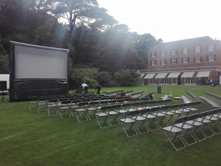Outside Cinema Hire | outdides Cinema Screen hire